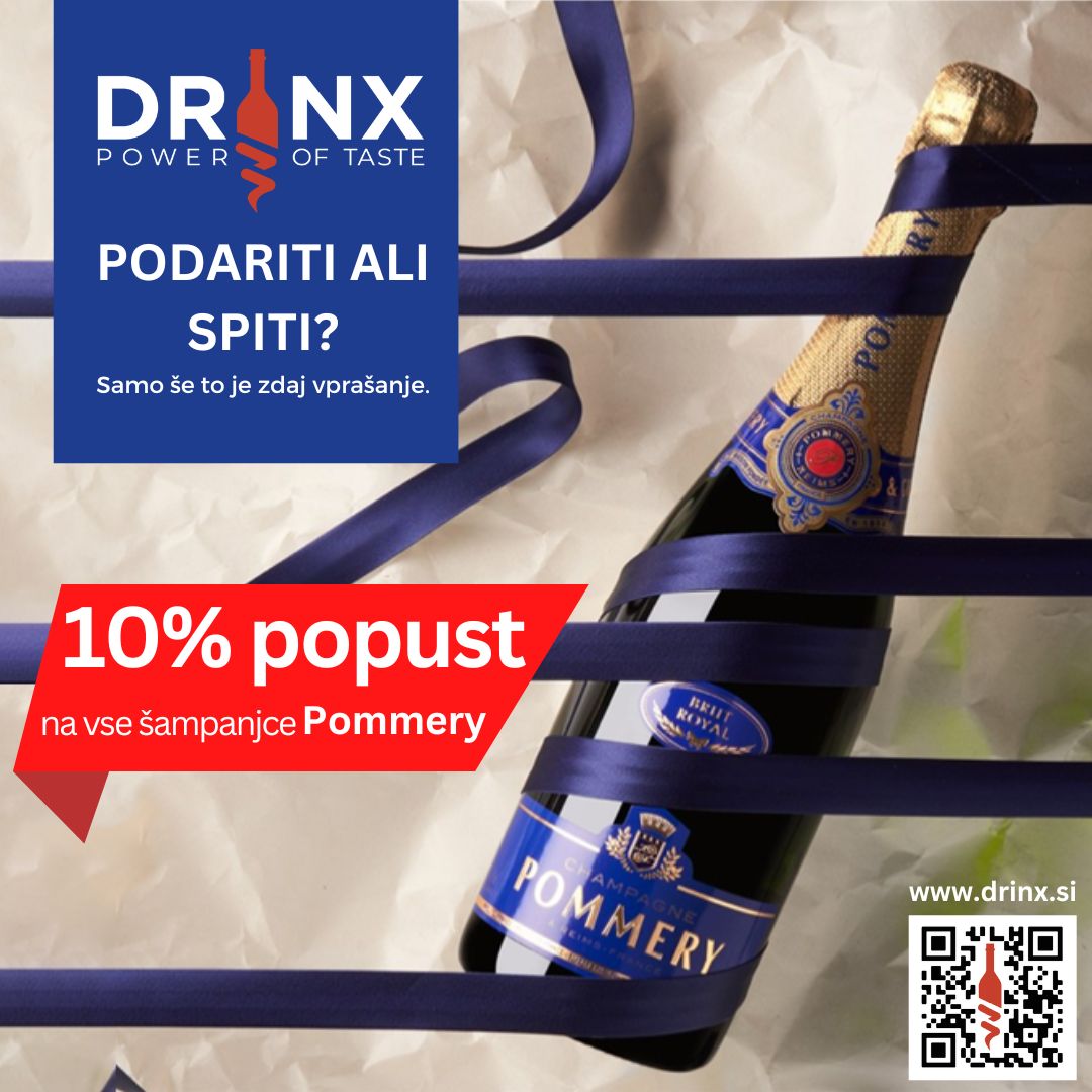 Praznujte v stilu, spoznajte šampanjce Pommery | Drinx.si