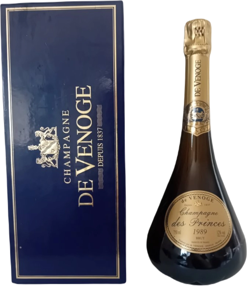 Champagne Princes Brut 1989 GB De Venoge 0,75 l | Drinx.si