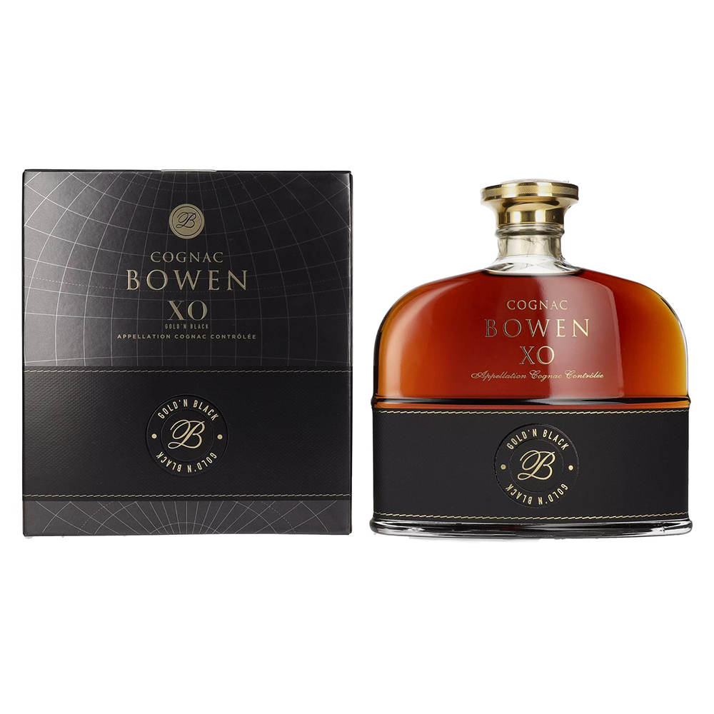 Cognac Bowen XO Gold'n Black + GB 0,7 l | Drinx.si