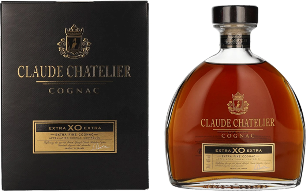Cognac Claude Chatelier XO Extra Old + GB 0,7 l | Drinx.si
