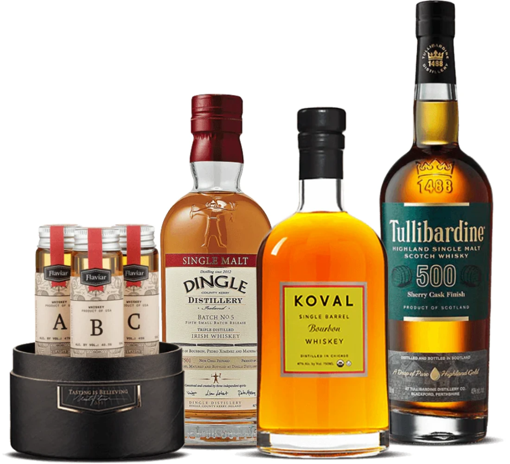 Flaviar Whisky Tasting box Flaviar Welcome Box 3 x 0,05 l | Drinx.si
