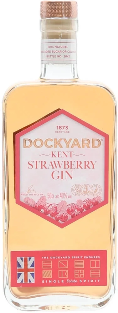 Gin Dockyard Kent Strawberry 0,5 l | Drinx.si