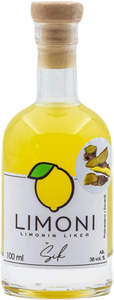Liker Limoni + ingver (Limoncello) ŠIK 0,5 l | Drinx.si