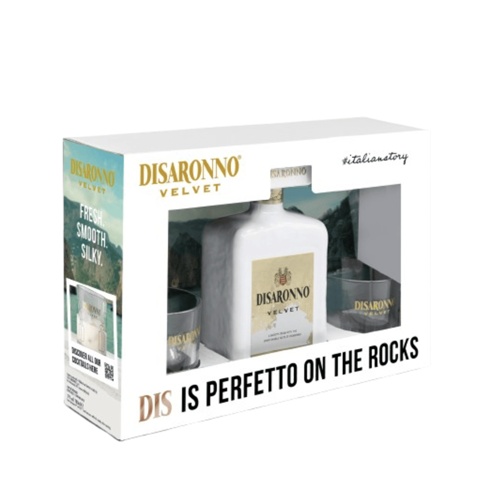 Liker Velvet Disaronno + 2 kozarca 0,7 l | Drinx.si
