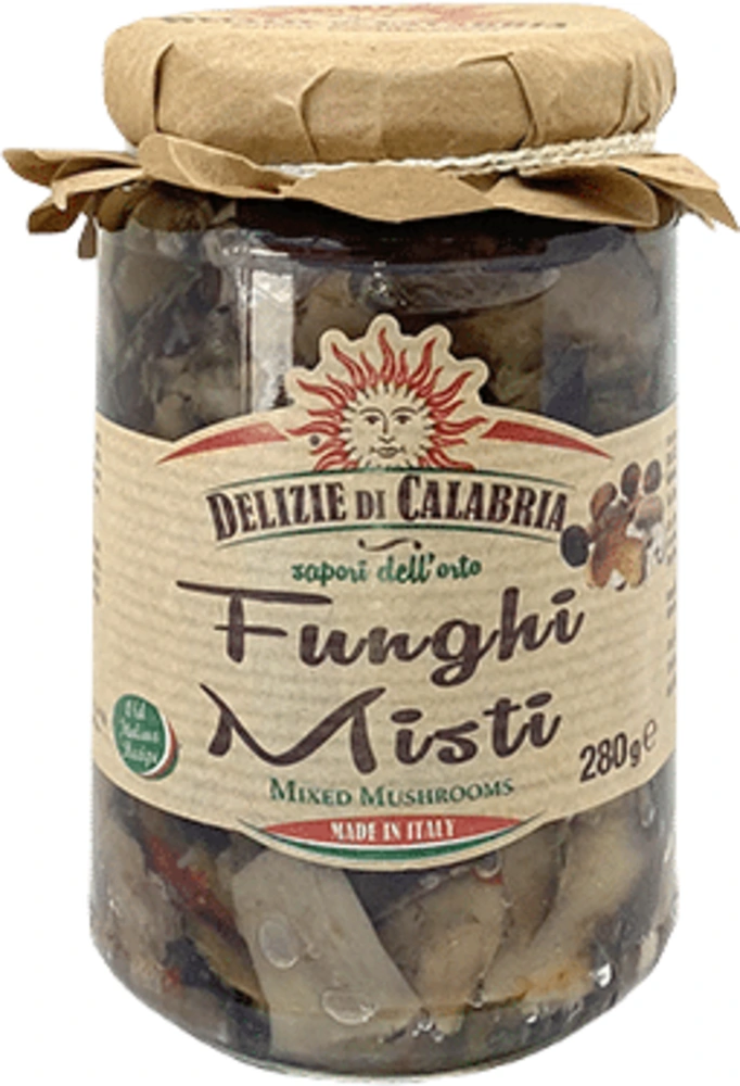 MEŠANE GOBICE V OLJU DELIZIE DI CALABRIA 280 g | Drinx.si