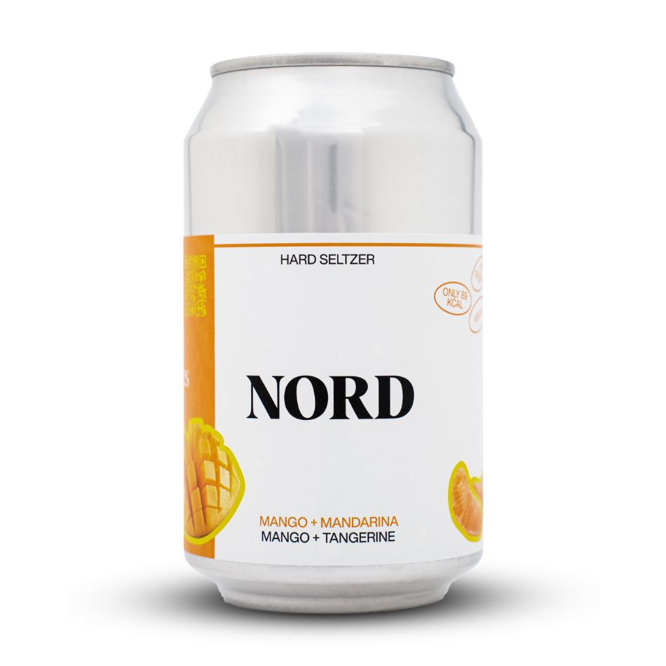 Nord Hard Seltzer mango + mandarina 0,33 l | Drinx.si