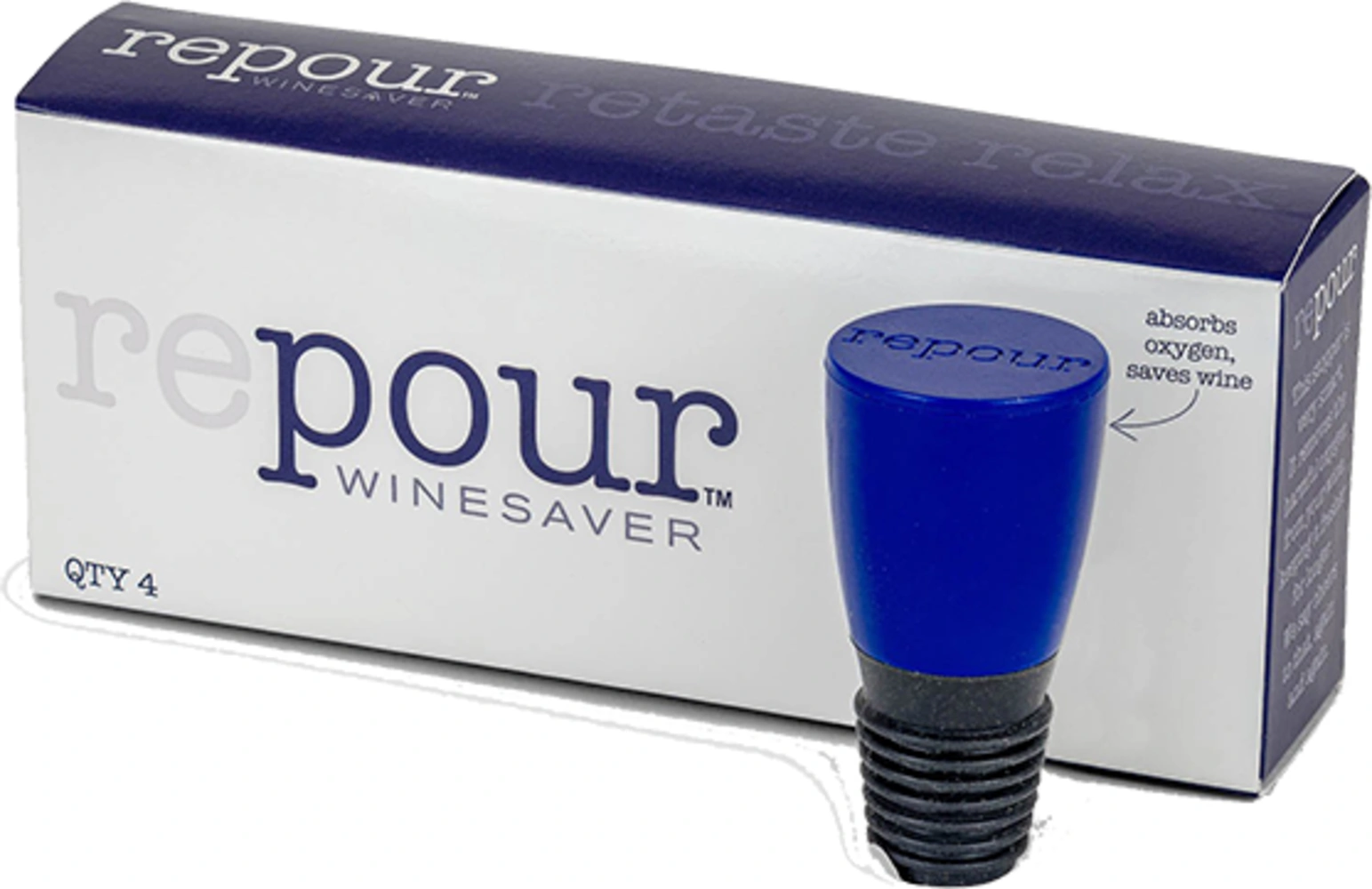 RePour 4-pack BLACK | Drinx.si