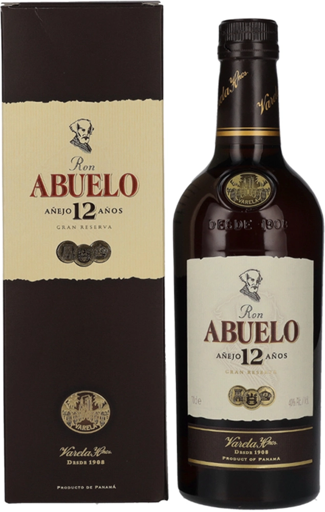 Rum Anejo 12 Y Abuelo + GB 0,7 l | Drinx.si