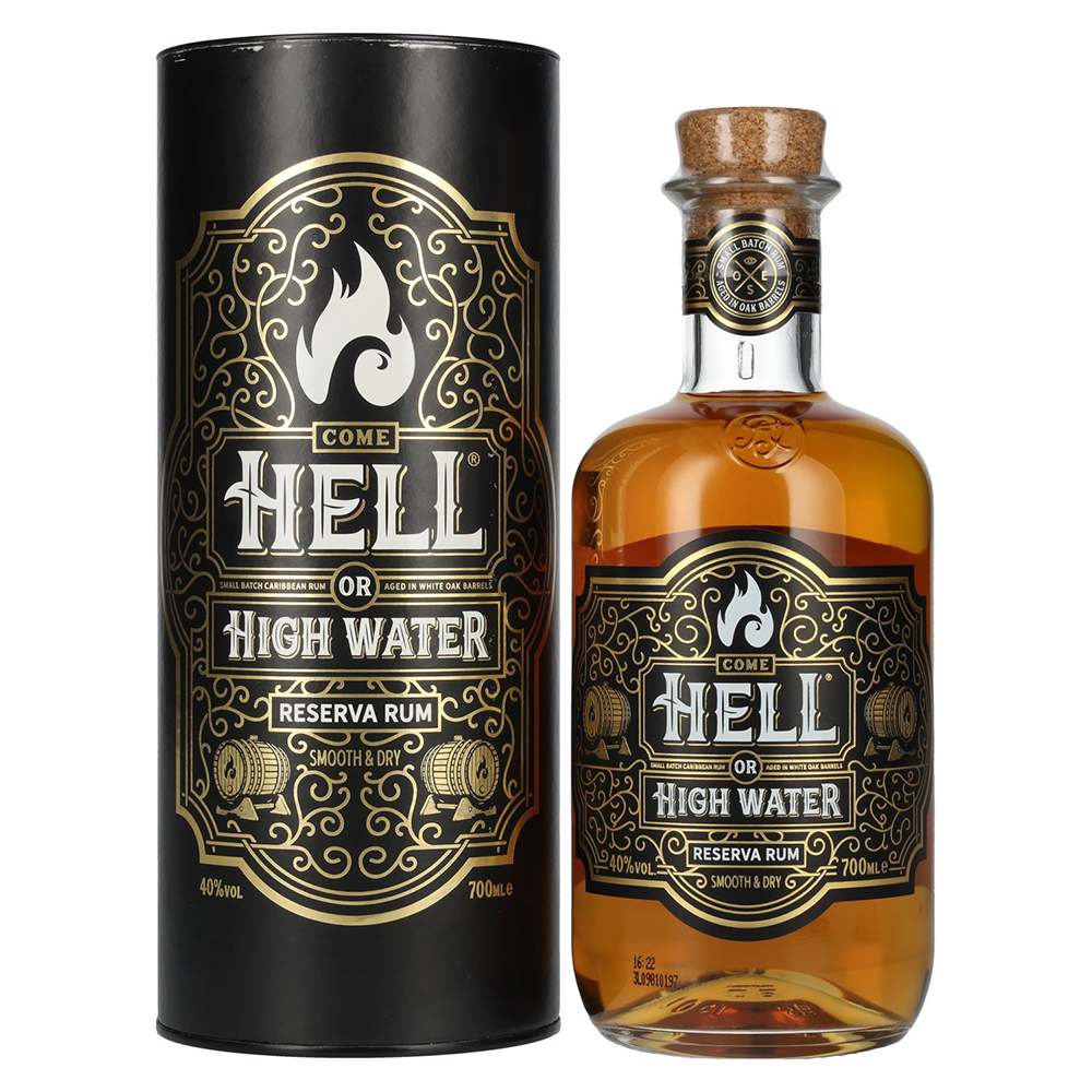Rum Hell or High Water Reserva + GB 0,7 l | Drinx.si