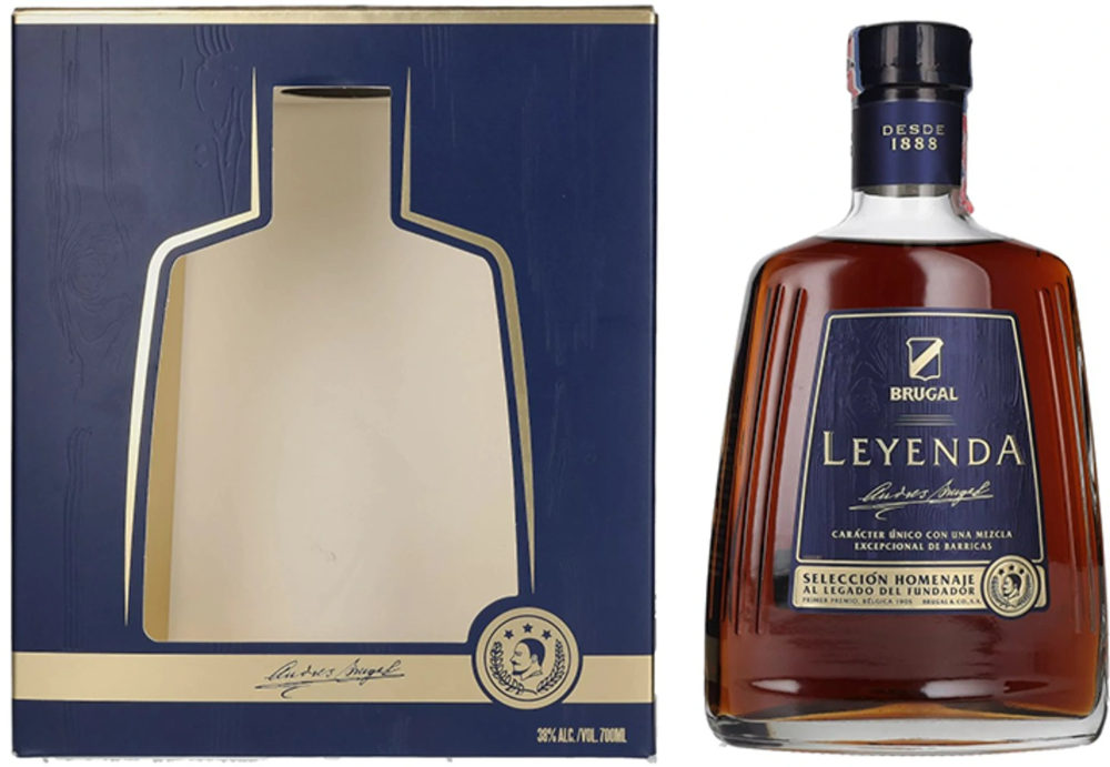 Rum LEYENDA Seleccion Homenaje Brugal + GB 0,7 l | Drinx.si