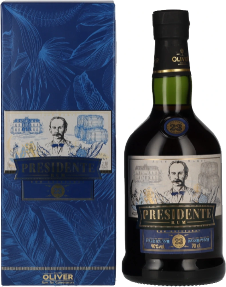 Rum Presidente Marti 23yo rum z darilno škatlo 0,7 l | Drinx.si