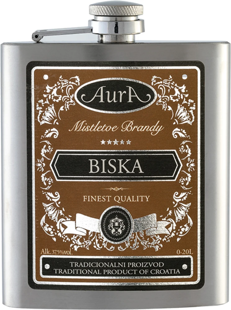 Sadno žganje Biska Aura + flaška GB 0,2 l | Drinx.si