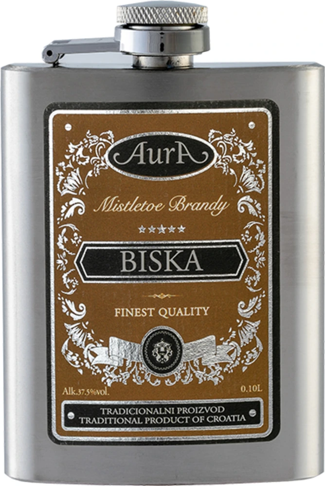 Sadno žganje Biska Aura + flaška GB 0,1 l | Drinx.si