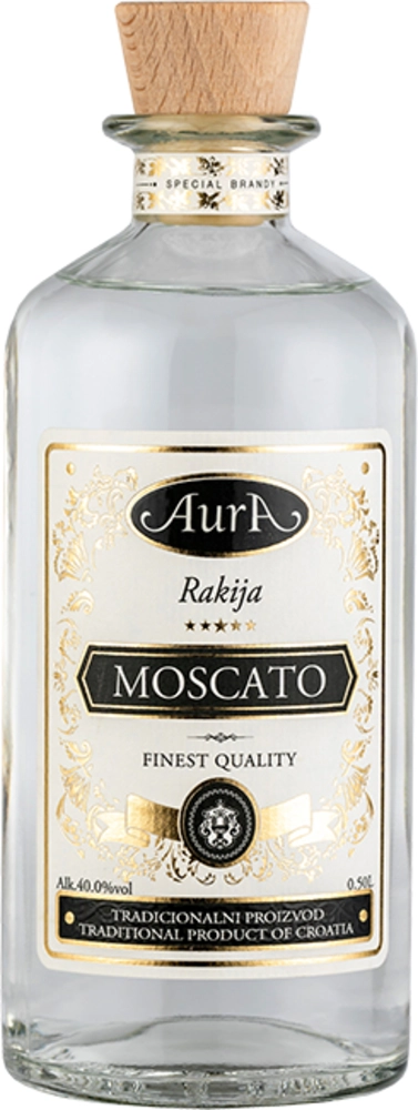 Sadno žganje Rakija Moscato Aura 0,7 l | Drinx.si