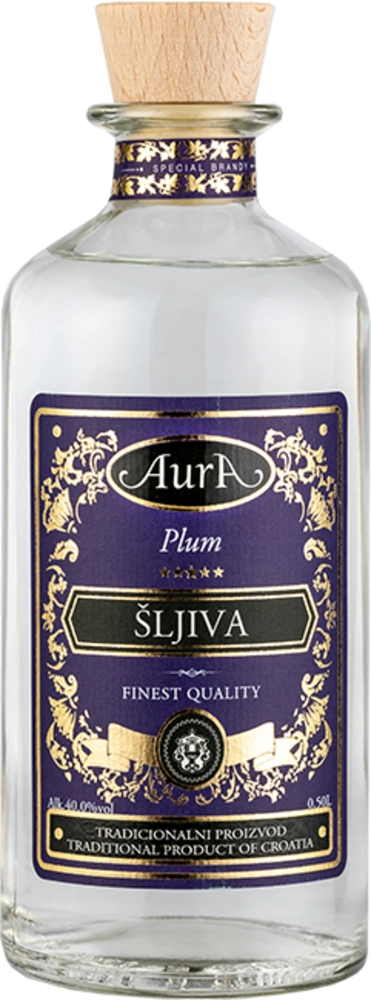 Sadno žganje Šljiva (sliva) Aura 0,5 l | Drinx.si