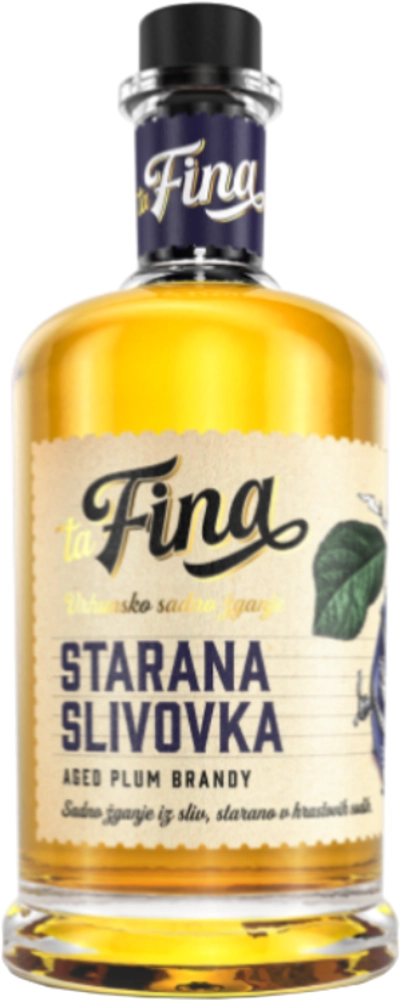Sadno Žganje Starana Slivovka taFina 0,7 l | Drinx.si