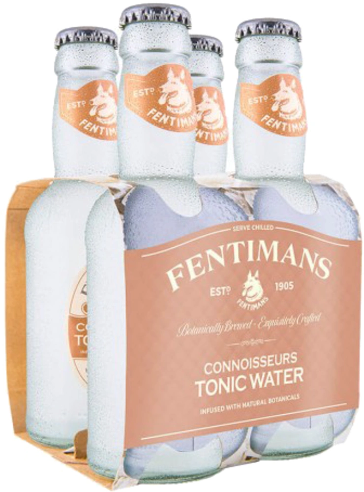 Tonik Connoisseurs Tonic Water Fentimans 0,2 l 4-pack | Drinx.si