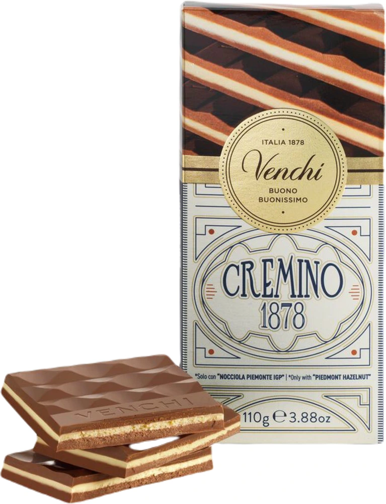 Cremino 1878 čokoladna ploščica Venchi, 110 g | Drinx.si
