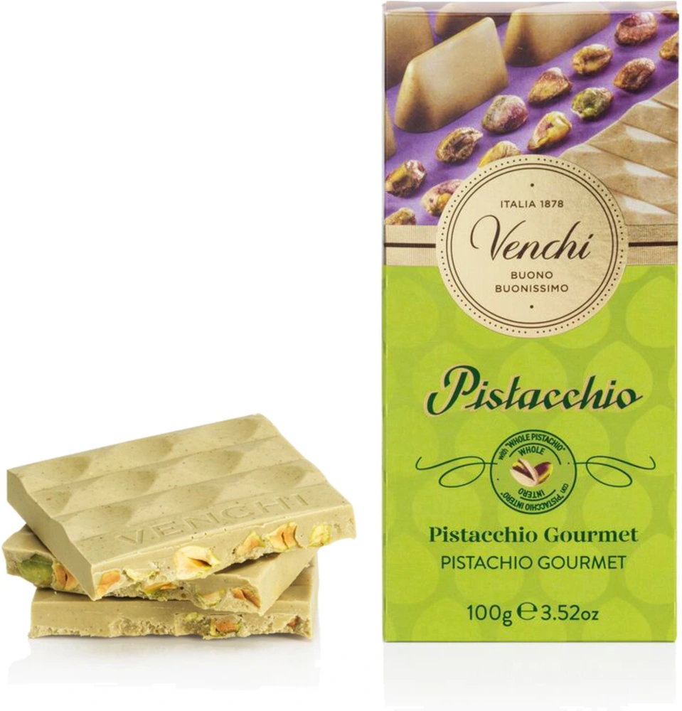 Venchi čokolada Pistachio 100 g | Drinx.si