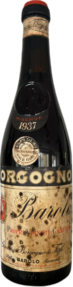 Vino Barolo Riserva 1937 Giacomo Borgogno 0,75 l | Drinx.si