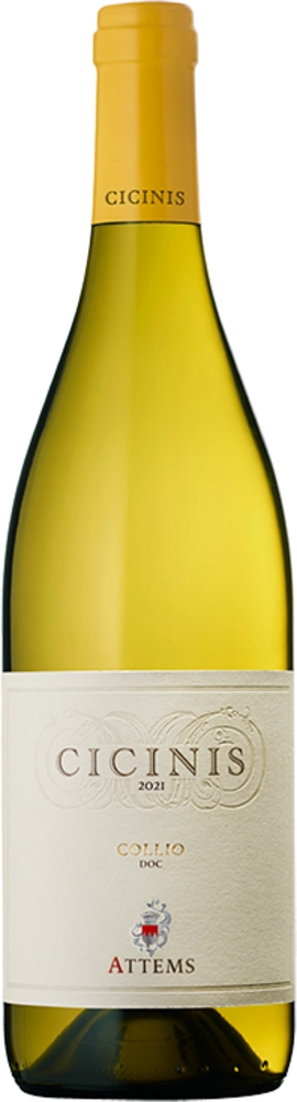 Vino Cicinis Collio DOC 2021 Attems Frescobaldi 0,75 l | Drinx.si
