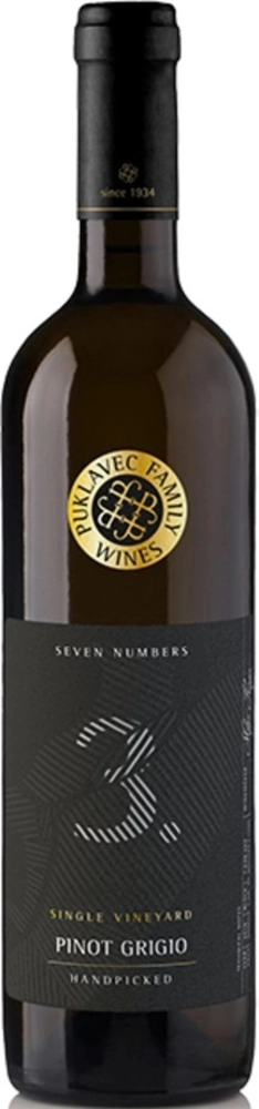 Vino Sivi Pinot Seven numbers 2021 Puklavec Family Wines 0,75 l | Drinx.si