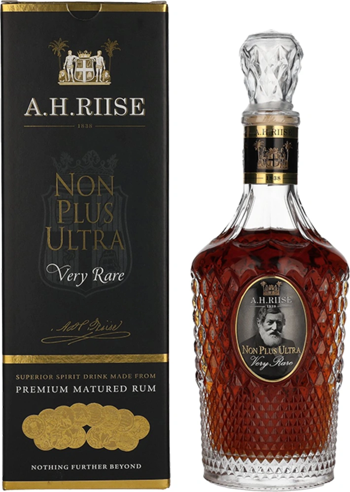 Rum Non Plus Ultra Very Rare A.H. Riise 0,7 l | Drinx.si